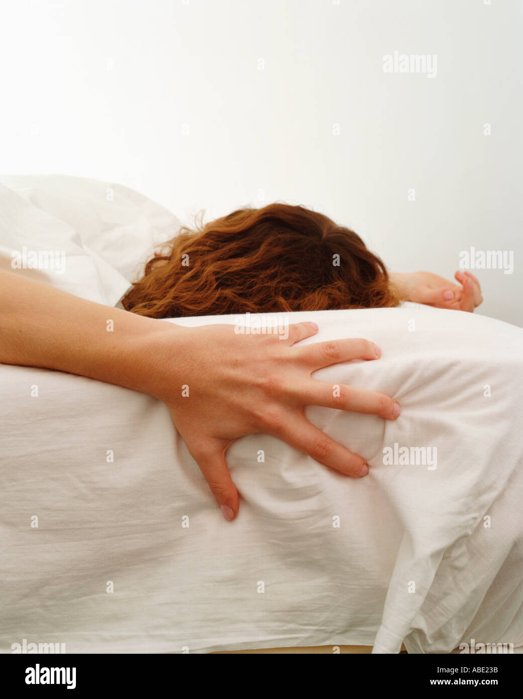Woman having nightmare hi-res stock photography and images - Alamy