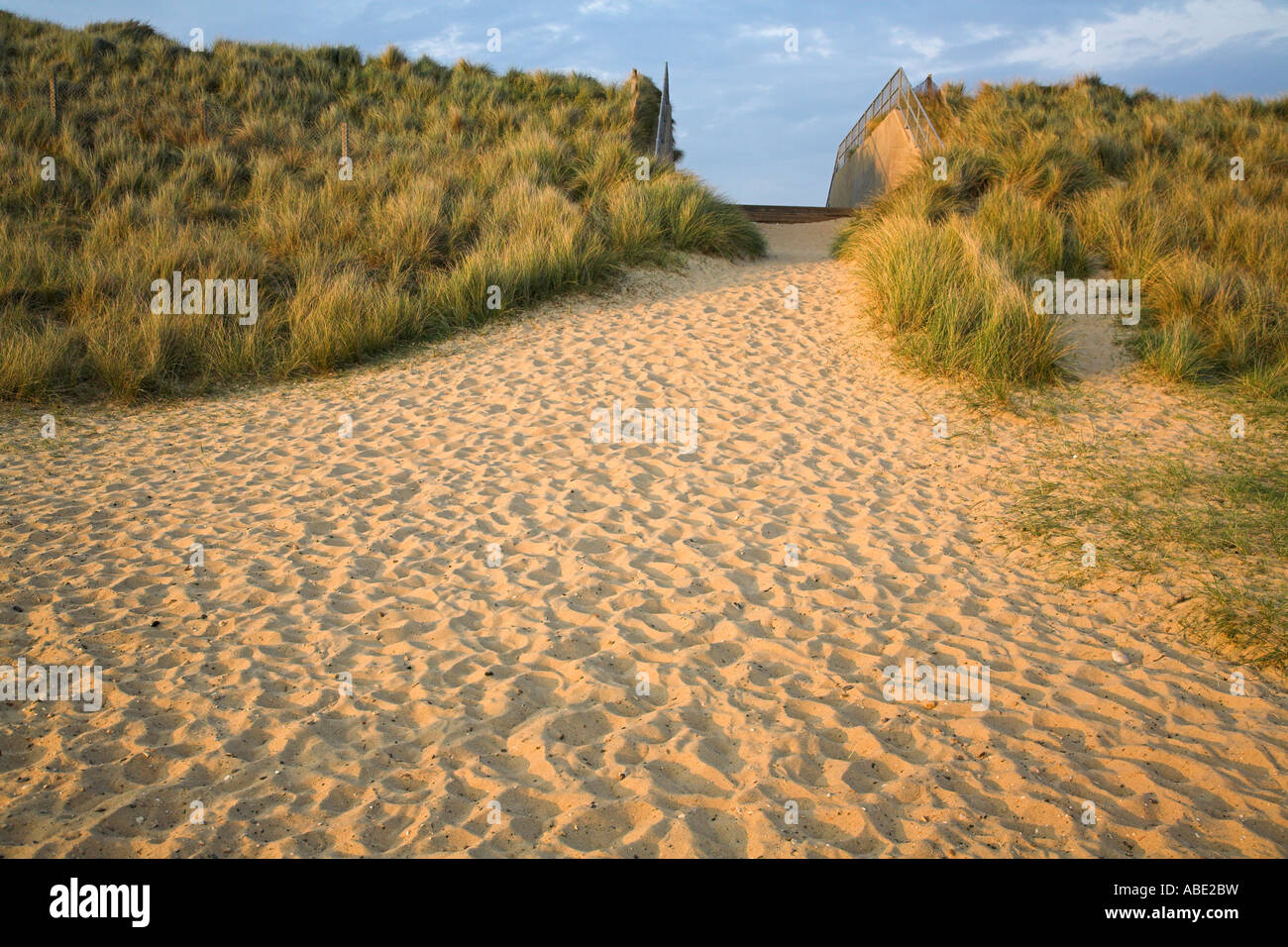 Winterton & Horsey Sand dunes Norfolk Coast East Anglia England Stock ...