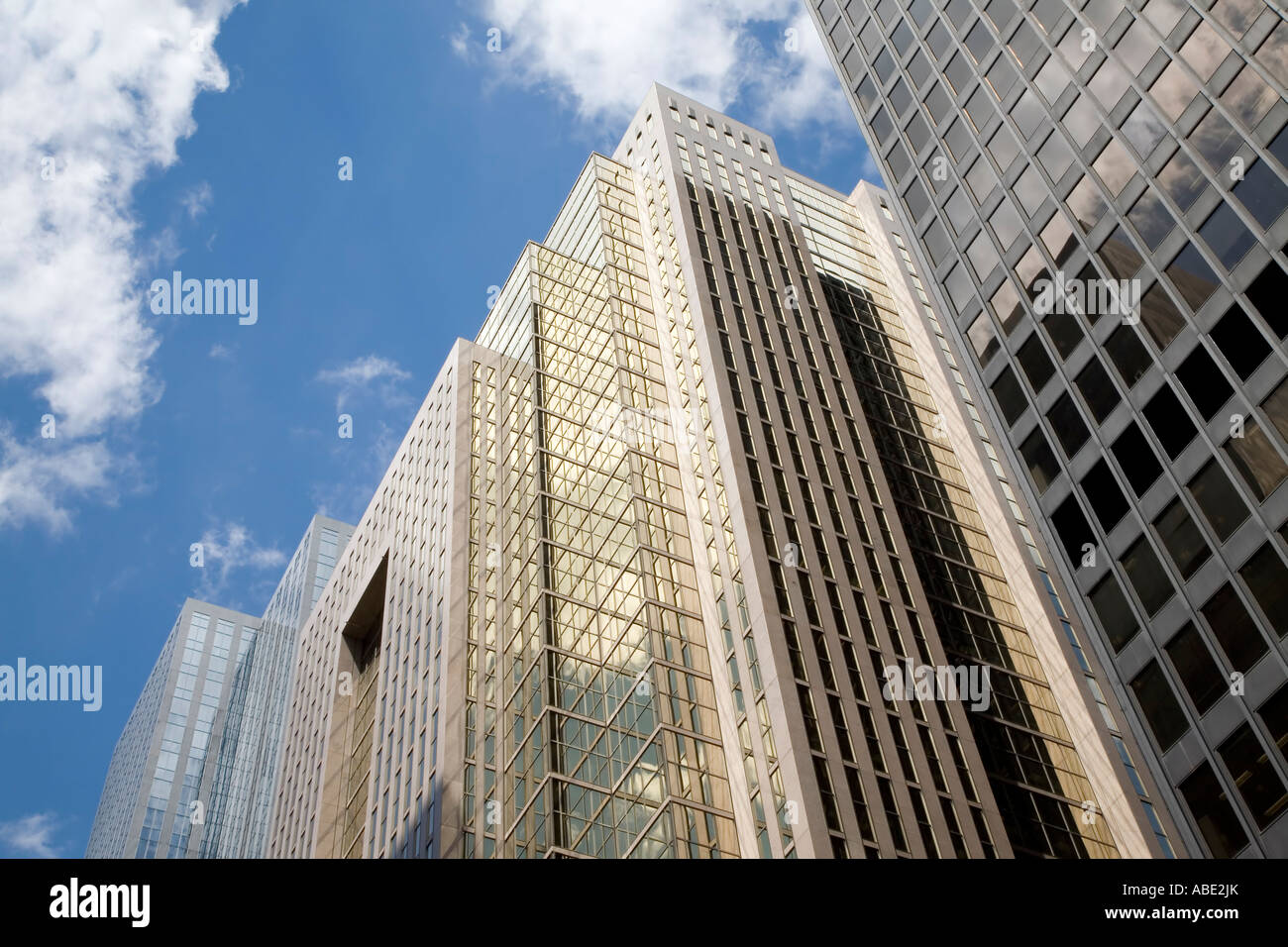 Skyscrapers Horizontal View Stock Photo - Alamy