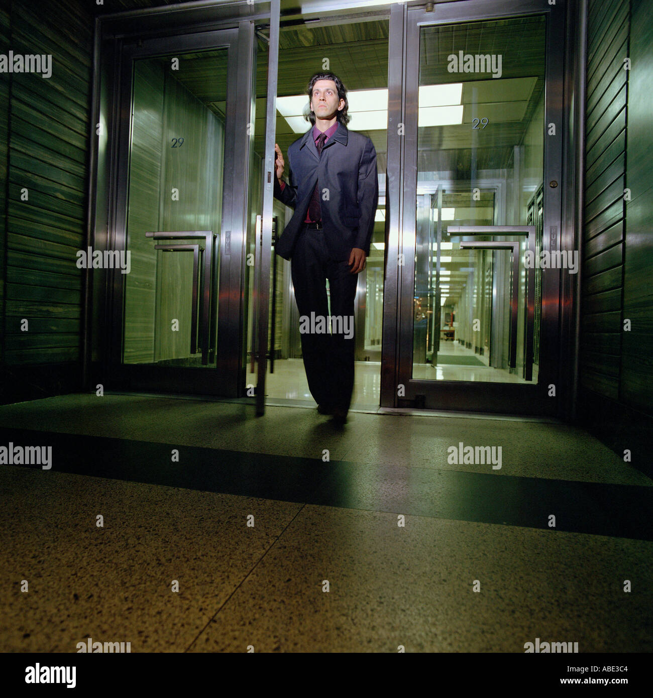 Leaving building hi-res stock photography and images - Alamy