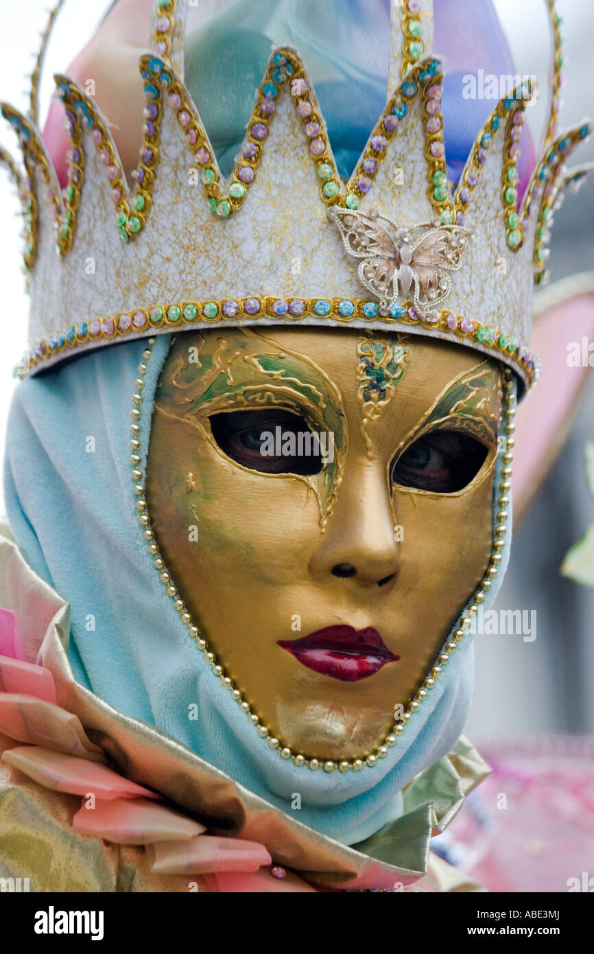 Participant at the canival in Venice Stock Photo - Alamy