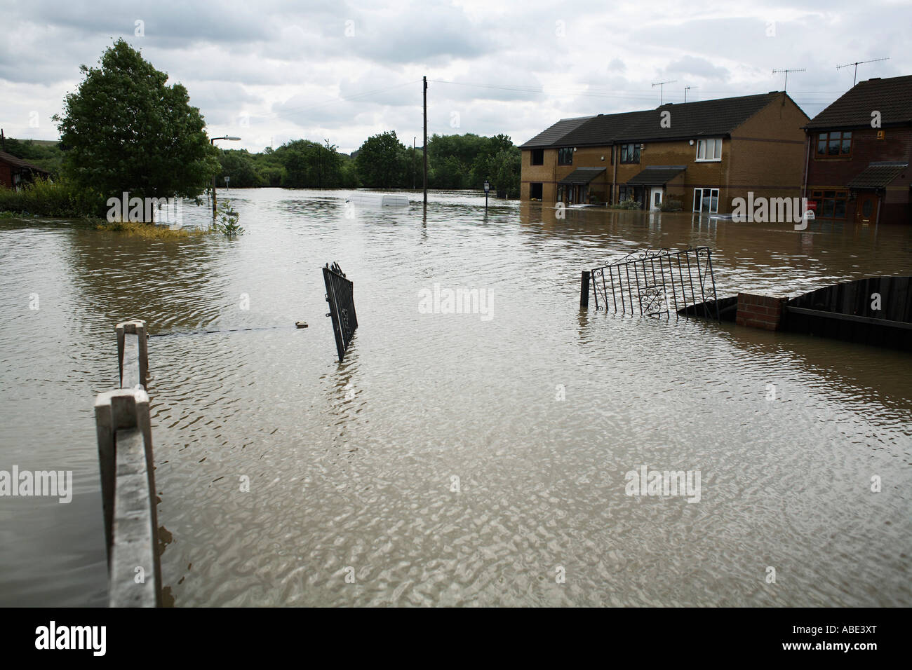 Flooding in Britain 2007 Stock Photo - Alamy