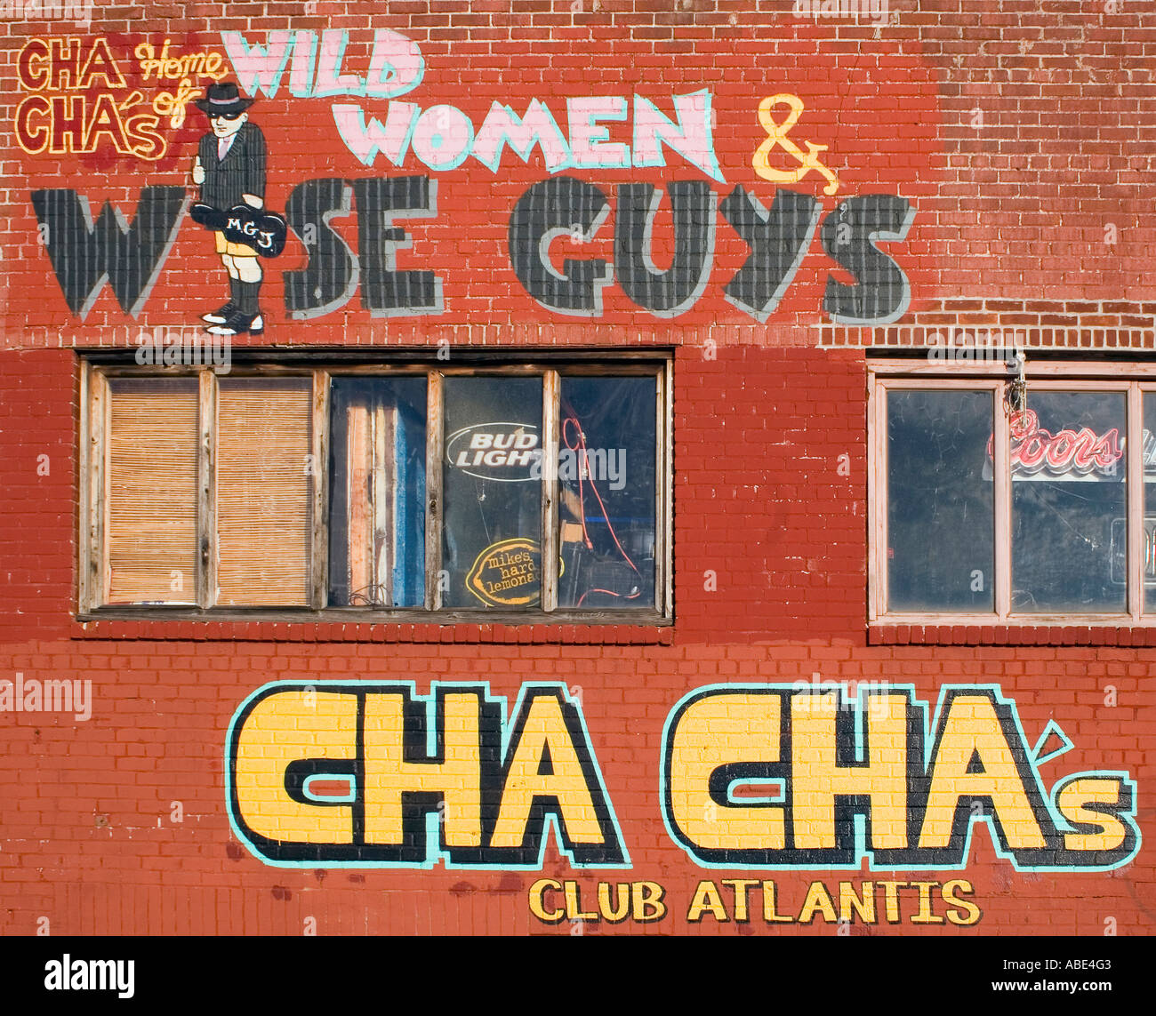 Cha Chas Wild Women and Wise Guys wall mural for a bar at Coney Island ...