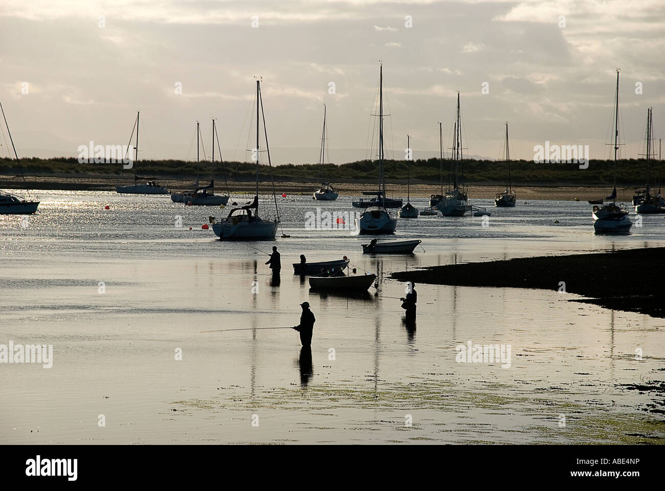 Fishing in Findhorn Stock Photo - Alamy