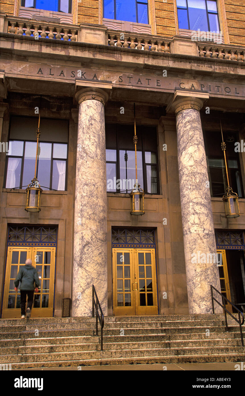 Alaska State Capital building Juneau Alaska Stock Photo - Alamy Alaska State Capital building Juneau Alaska Stock Photo - Alamy