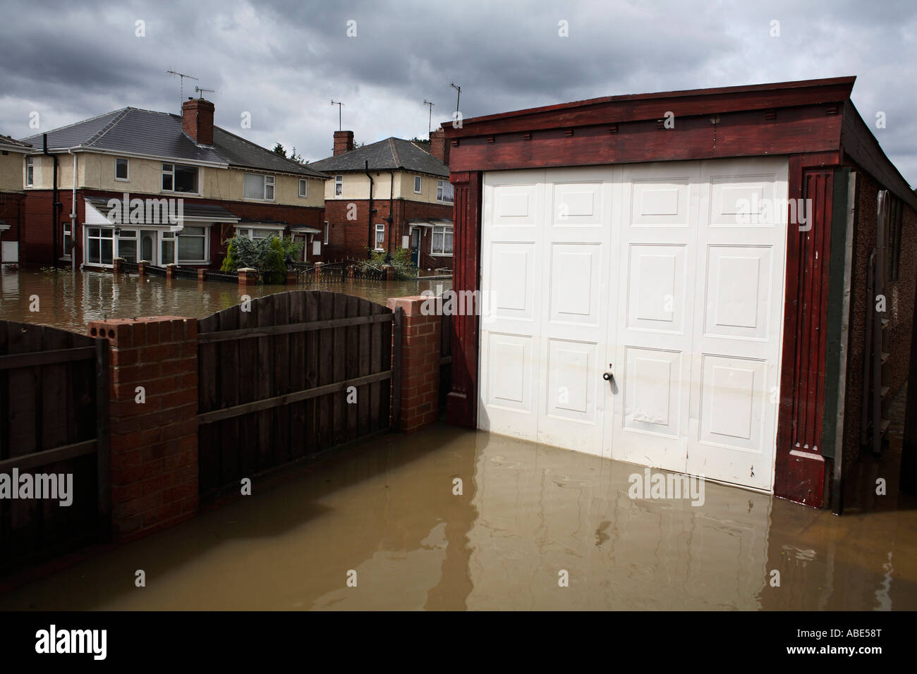 Flooding in Britain 2007 Stock Photo - Alamy