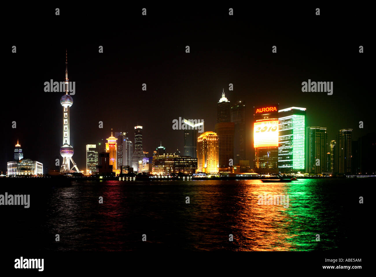The Bund at Night, Shanghai Stock Photo - Alamy