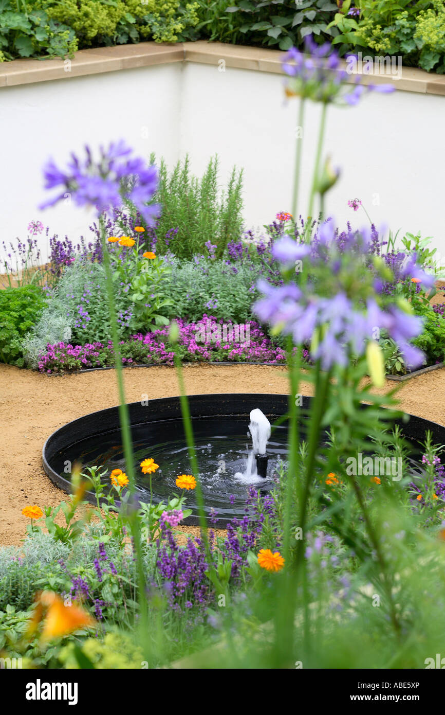 THE TORRES TAPAS GARDEN. DESIGNER:ANTHEA GUTHRIE Stock Photo - Alamy