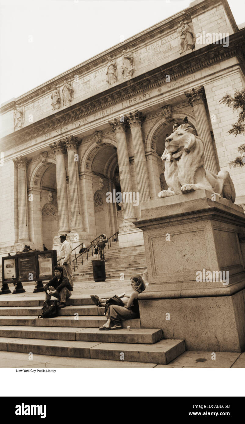 New york city public library Stock Photo - Alamy