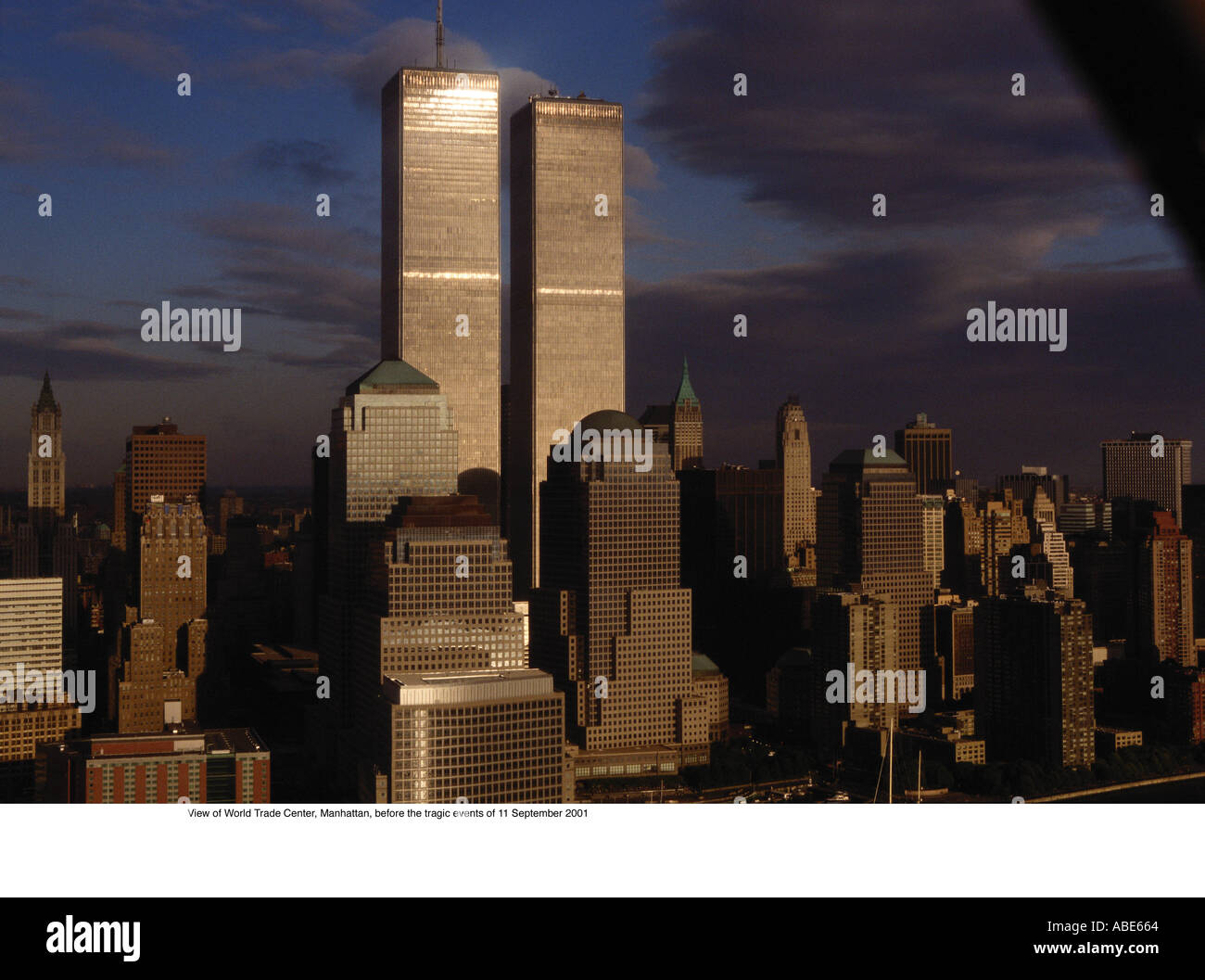 View of world trade center Stock Photo - Alamy