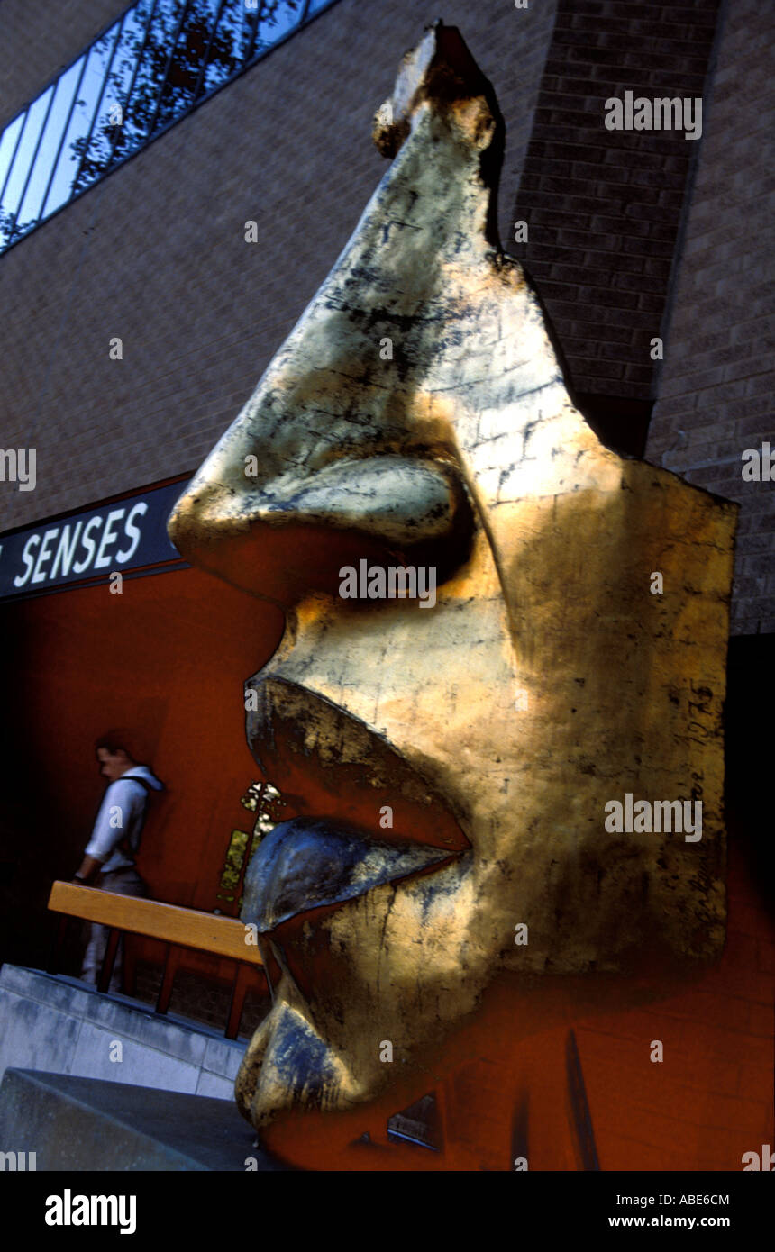 sculpture statue representing senses educational building University of ...