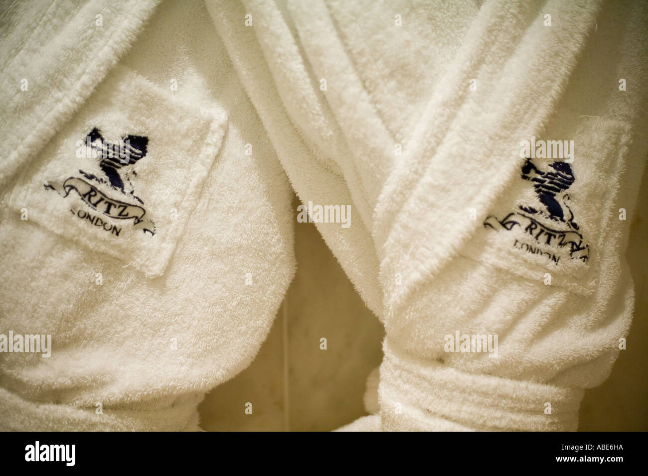 Towelling dressing gown hi-res stock photography and images - Alamy