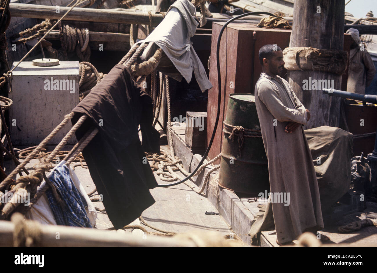 A sailor on the deck of a ship hi-res stock photography and images - Alamy