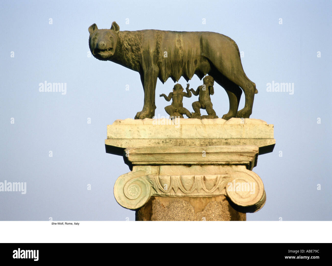 She-Wolf, Rome, Italy Stock Photo - Alamy