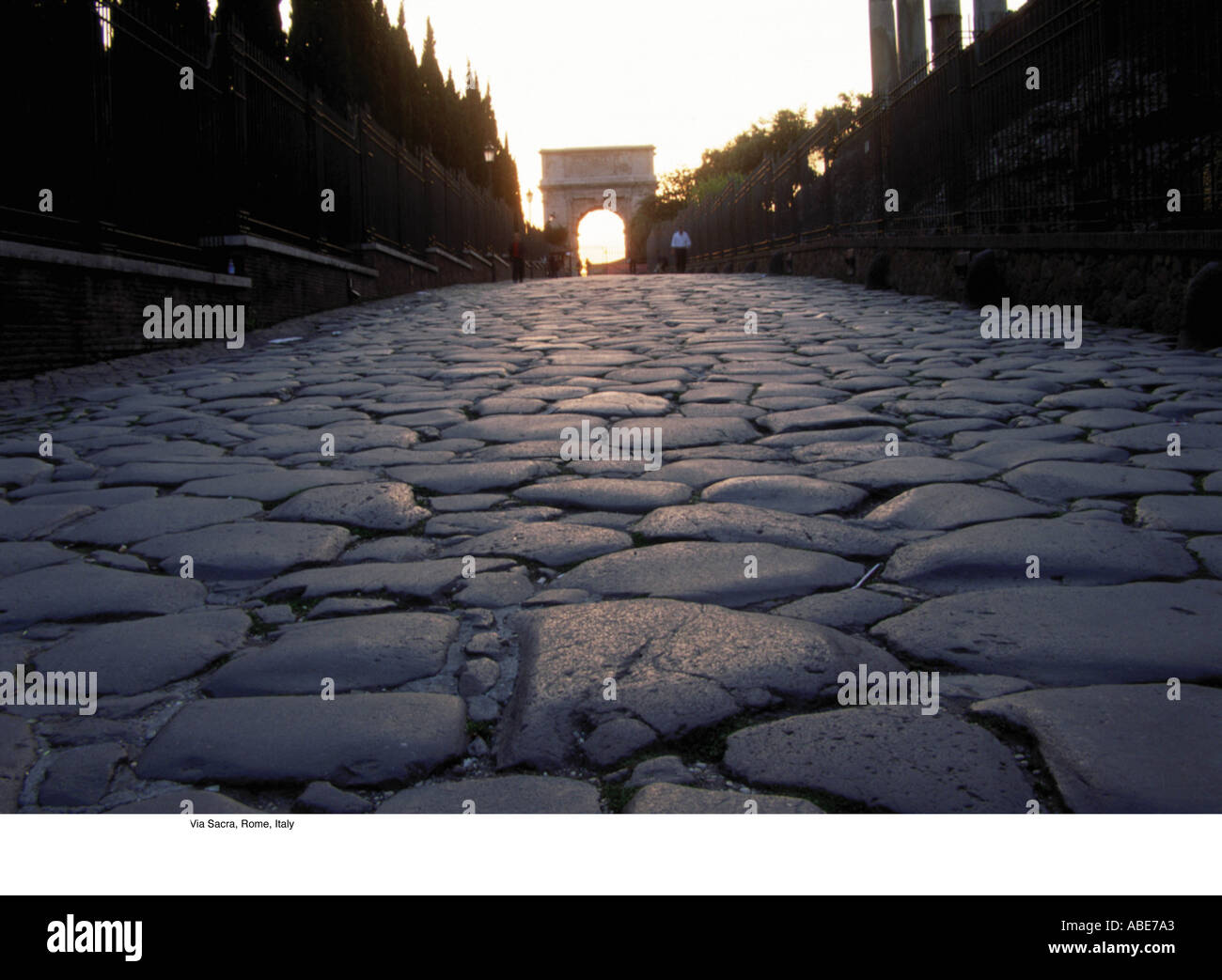 Via sacra rome hi-res stock photography and images - Alamy