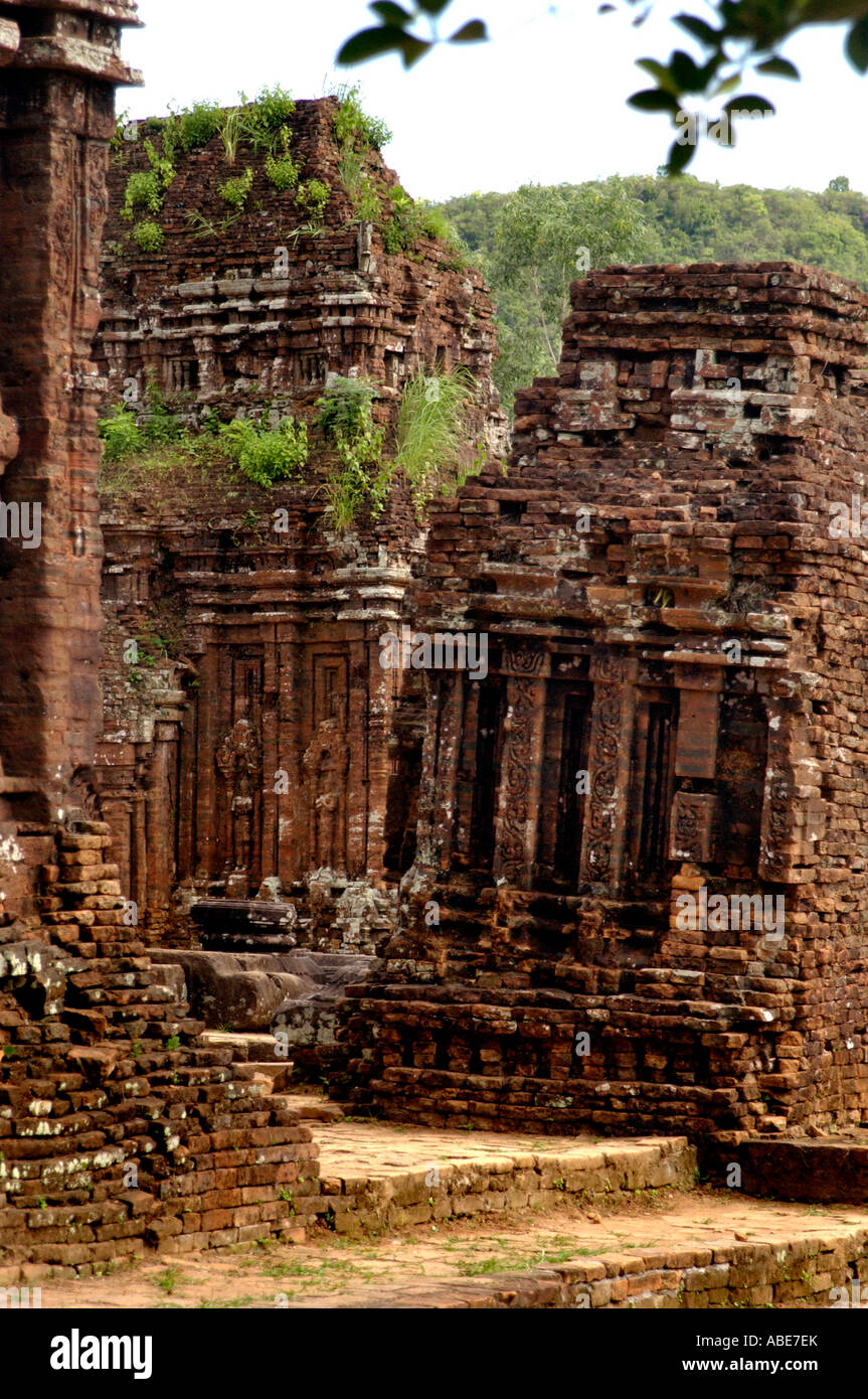 Ruins at My Son ancient capital of the Champa Kingdom near Hoi An ...