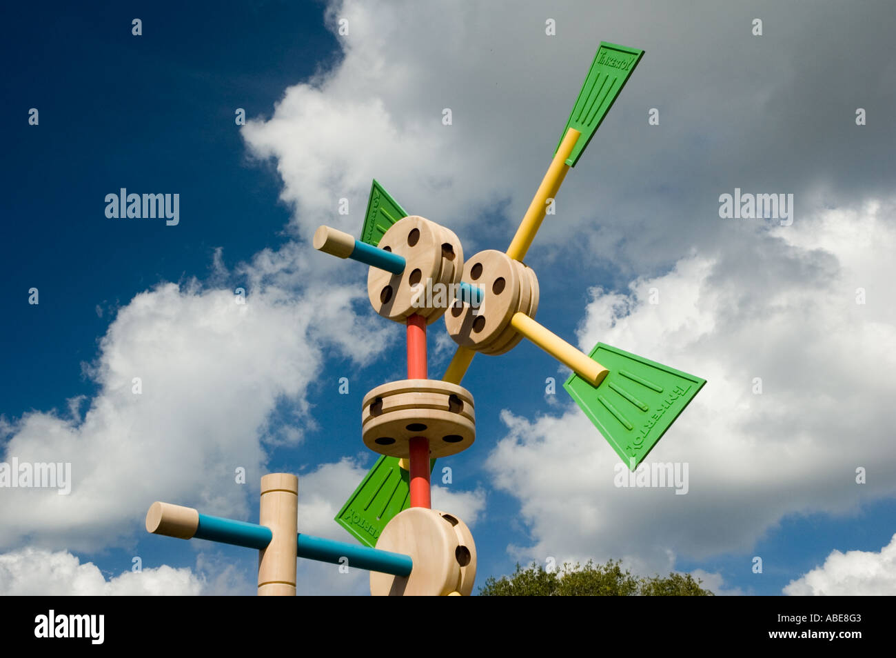 Windmill at Disneyland Florida Stock Photo - Alamy