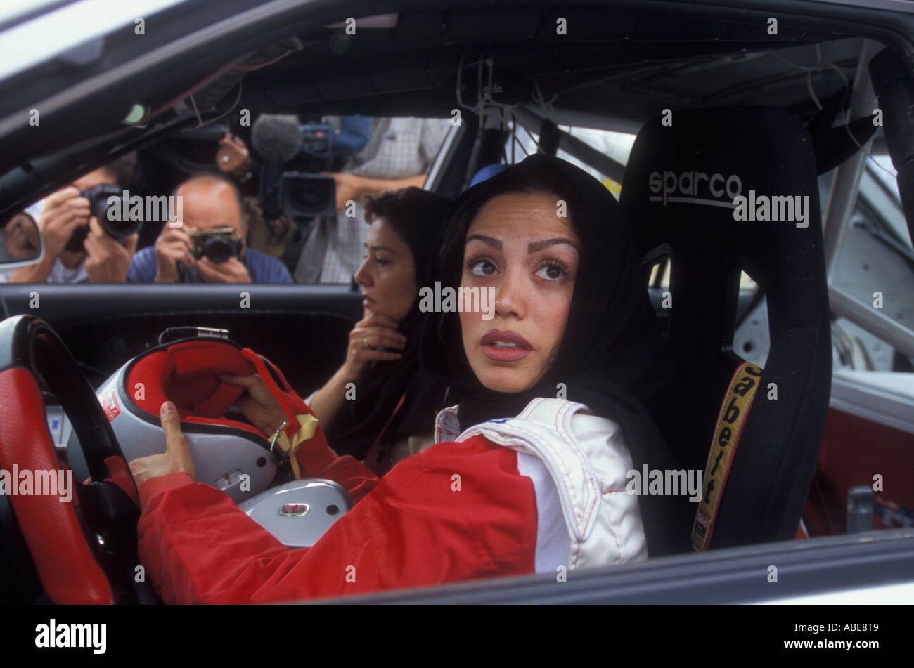 Iranian female driver hi-res stock photography and images - Alamy