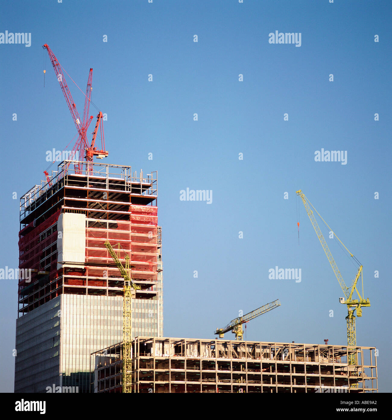 Construction of multi-storied building Stock Photo - Alamy
