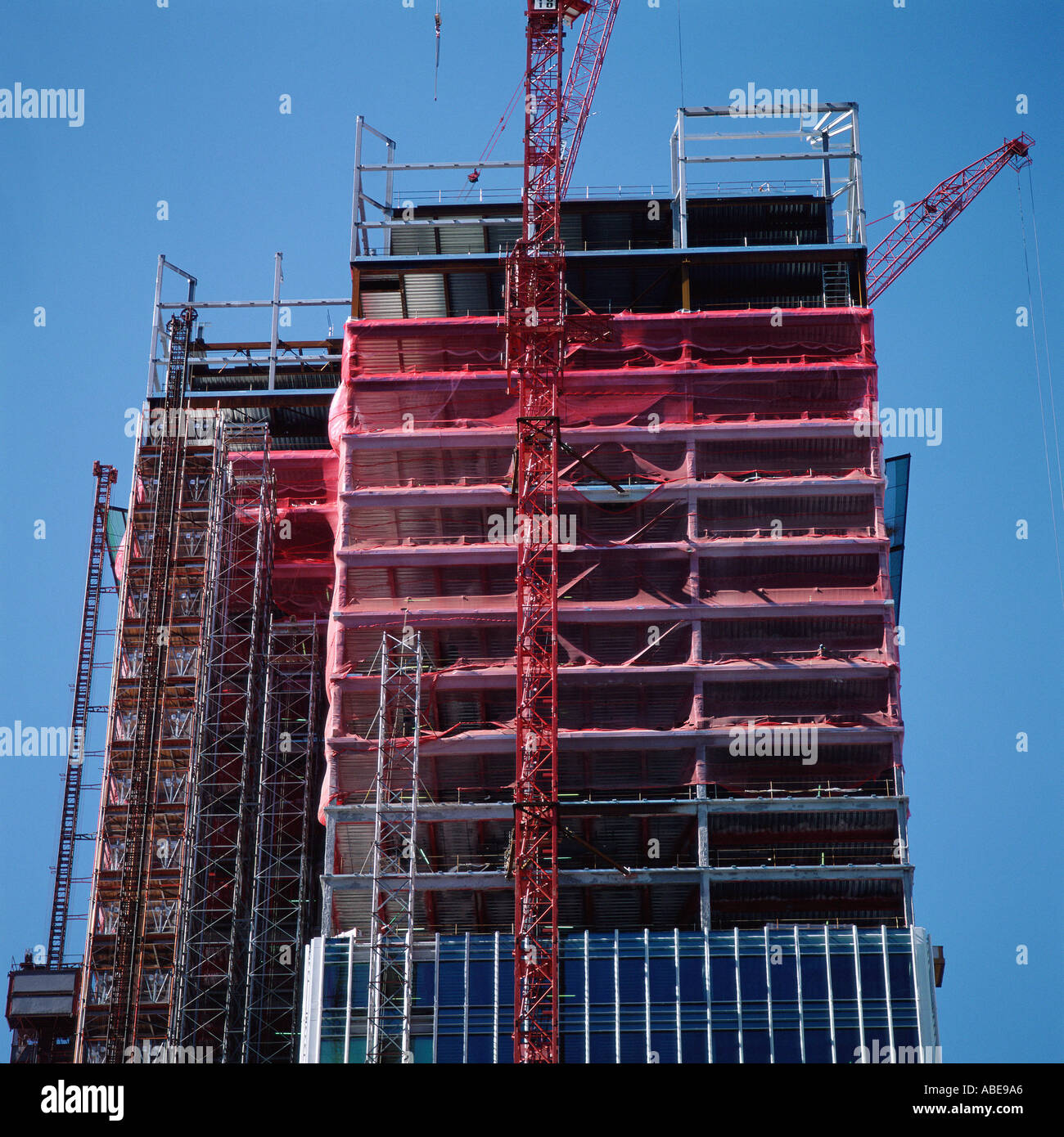 Construction of multi-storied building Stock Photo - Alamy