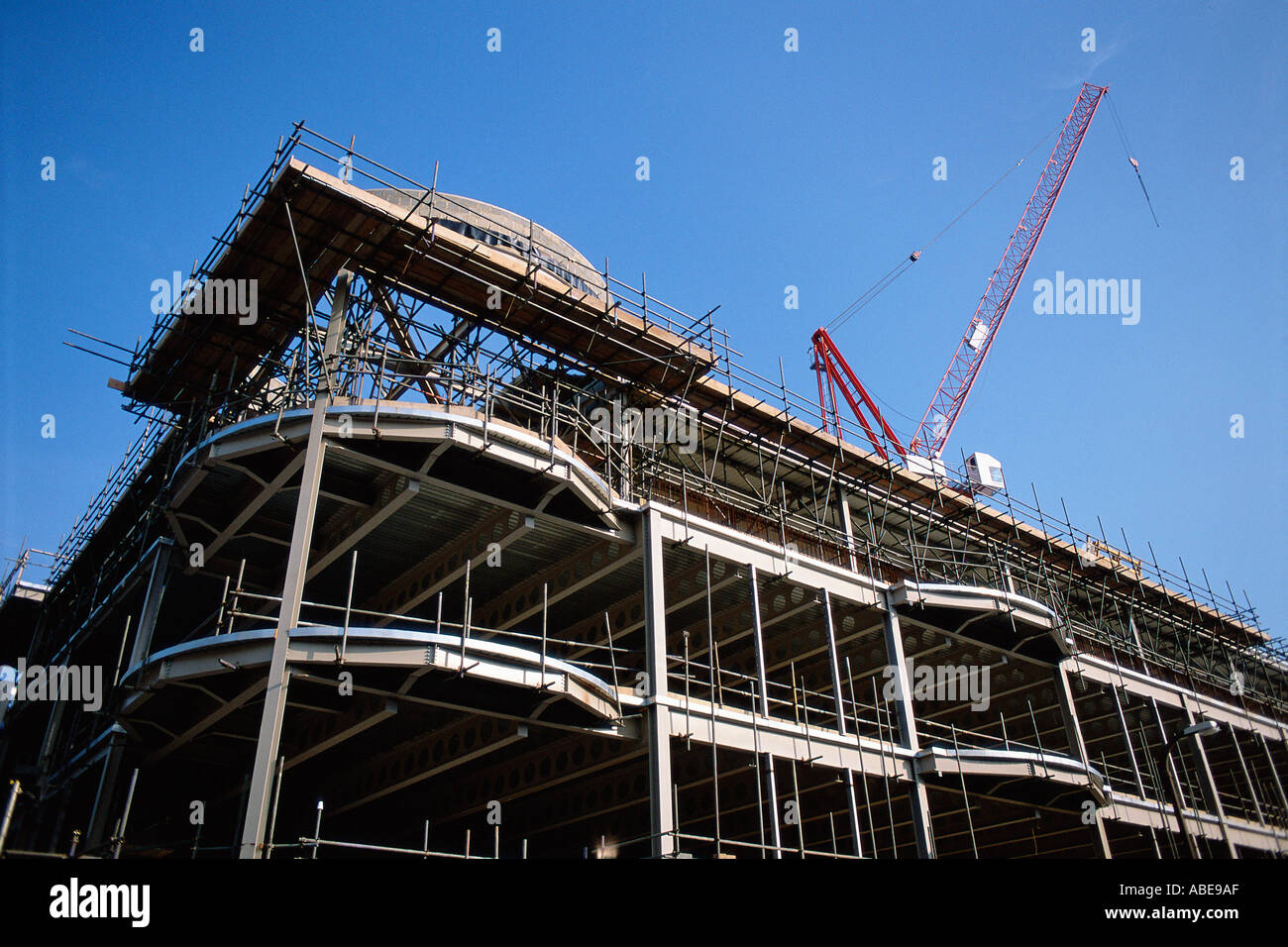 Construction of multi-storied building Stock Photo - Alamy