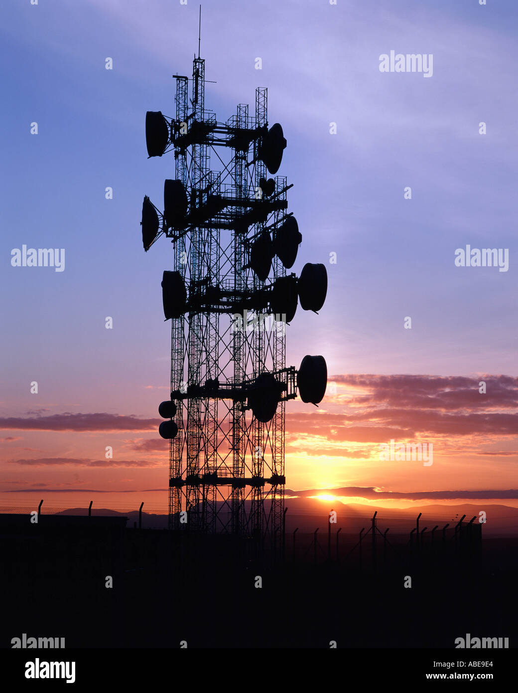 Tower tv in the sun hi-res stock photography and images - Alamy