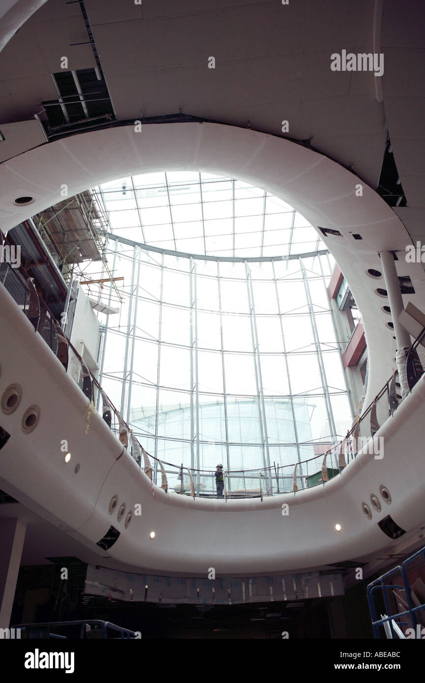 Construction of the Bullring and Selfridges Birmingham UK 2003 Stock ...