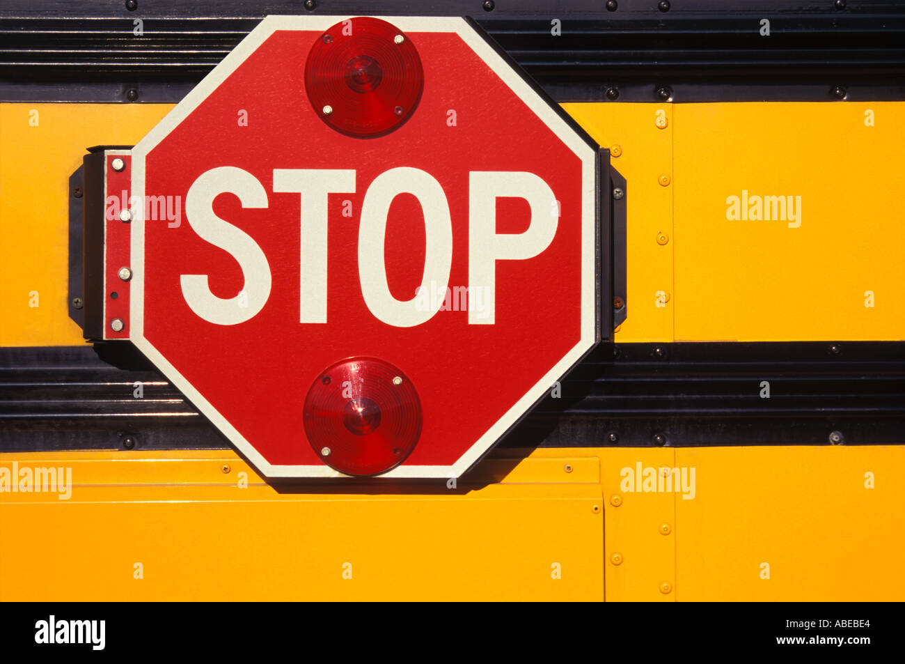 Stop Sign On Side School Stock Photos & Stop Sign On Side School Stock ...