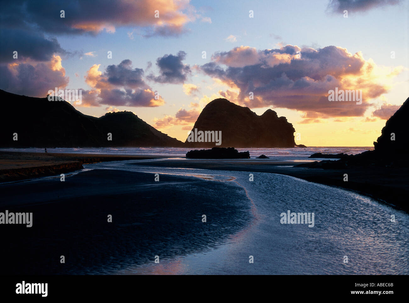 Piha north beach hi-res stock photography and images - Alamy
