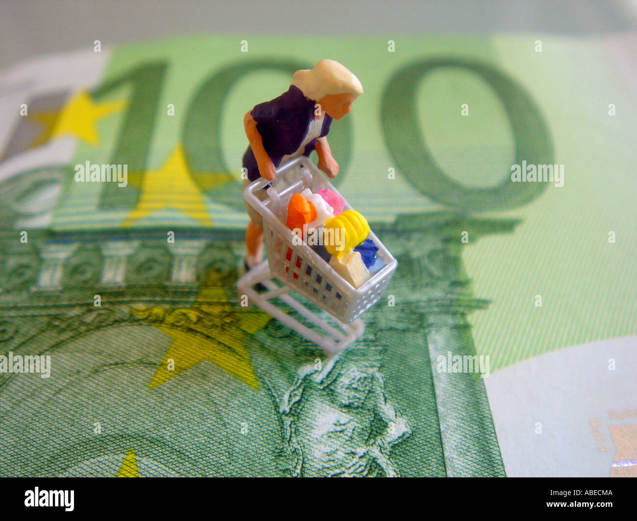 Purchasing power euro, symbol Stock Photo - Alamy