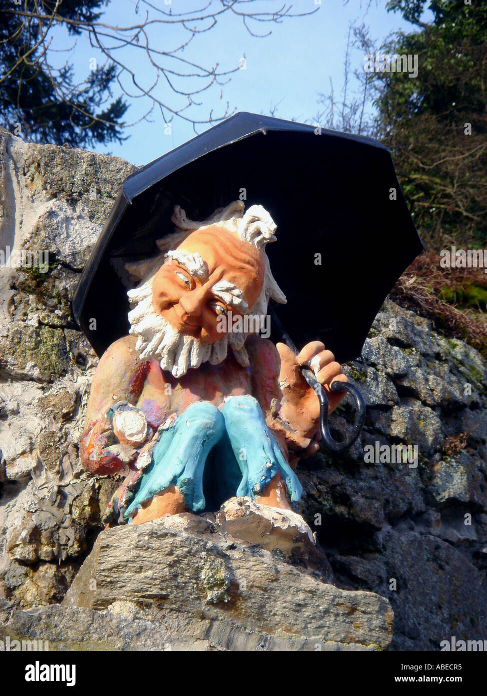 Austria, Linz, Poestlingberg, dwarf of the Grottenbahn Stock Photo - Alamy