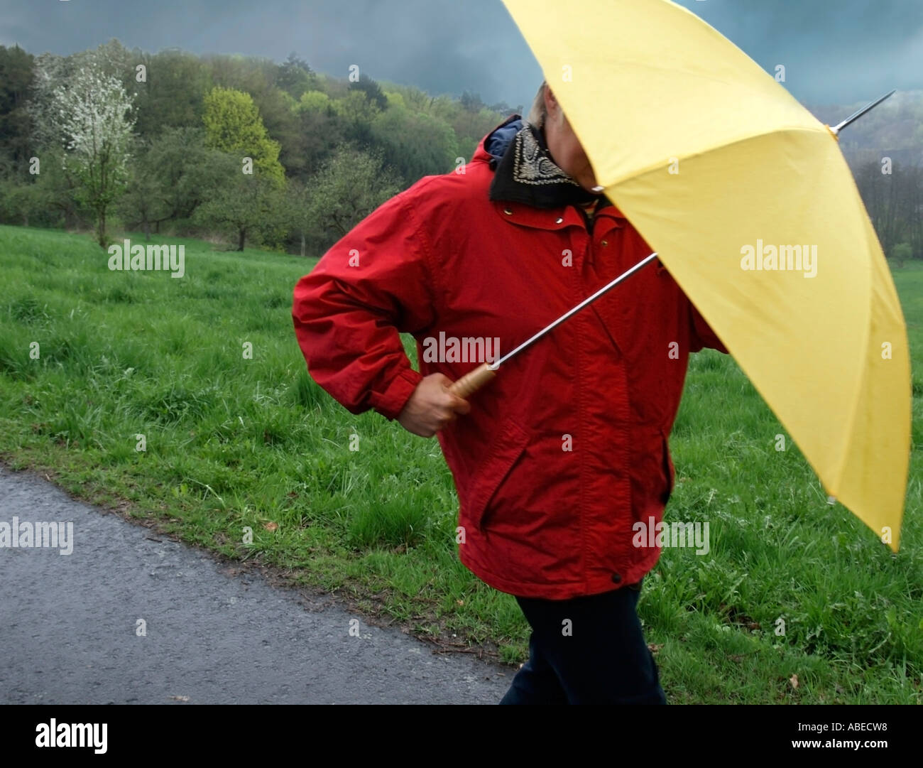 Fighting against the wind hi-res stock photography and images - Alamy