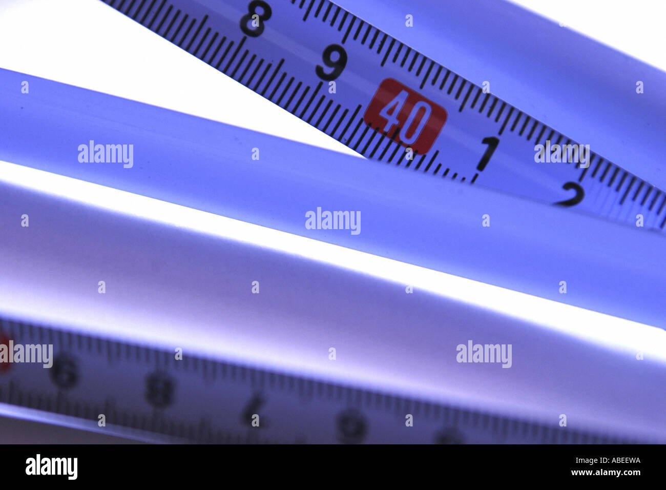 measurement tape with 40cm Stock Photo - Alamy