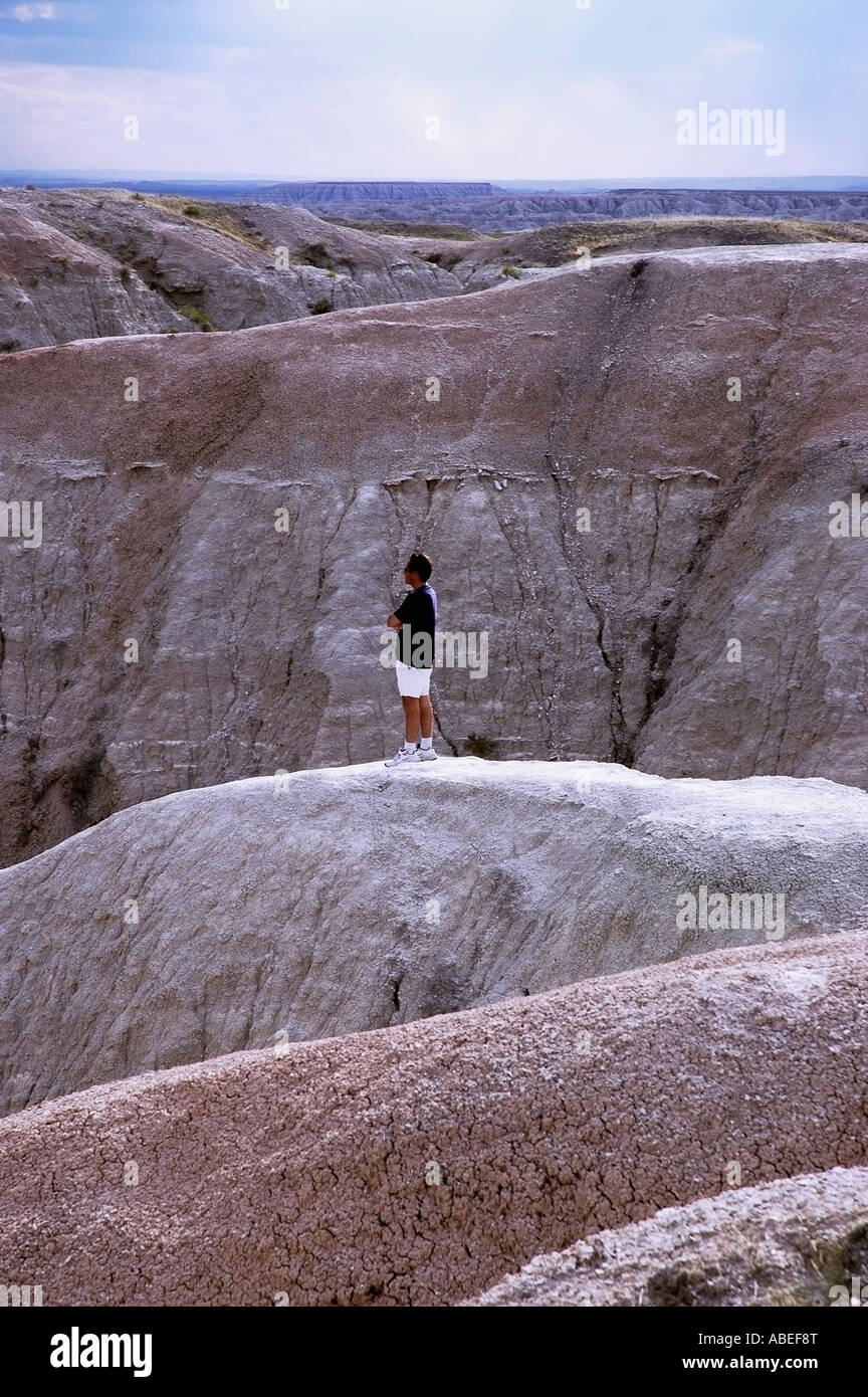Badlands, Midwest, North America, South Dakota Badlands, National Park ...