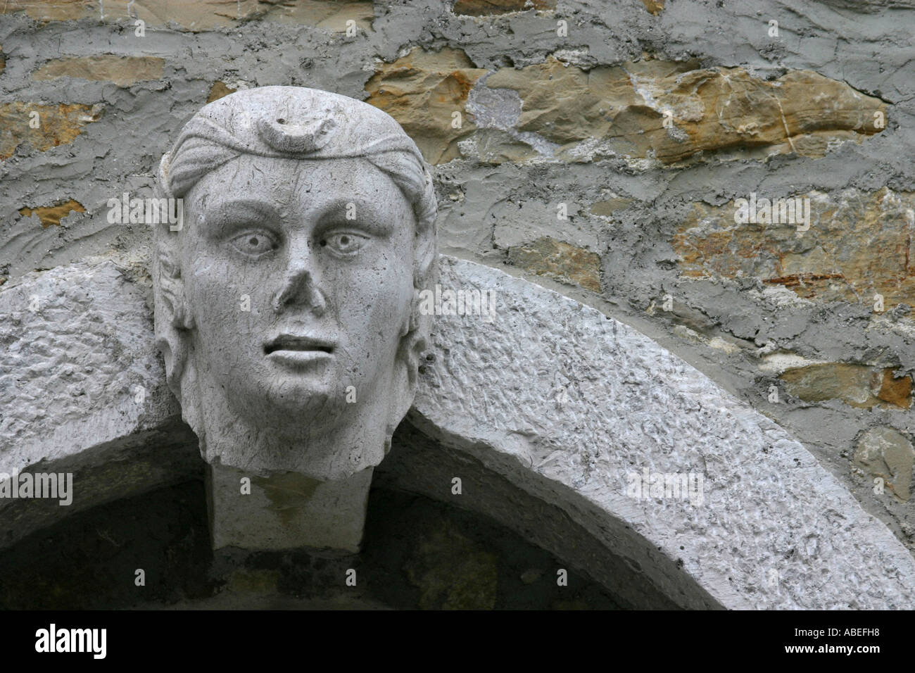 sculpture without nose in a house Stock Photo - Alamy