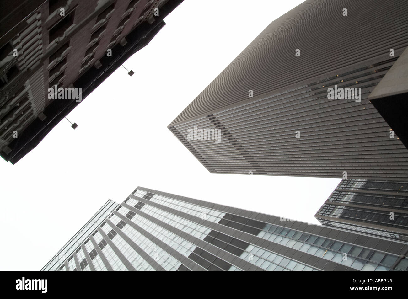 New York tall buildings, New York, buildings, sky line, tall, grey ...