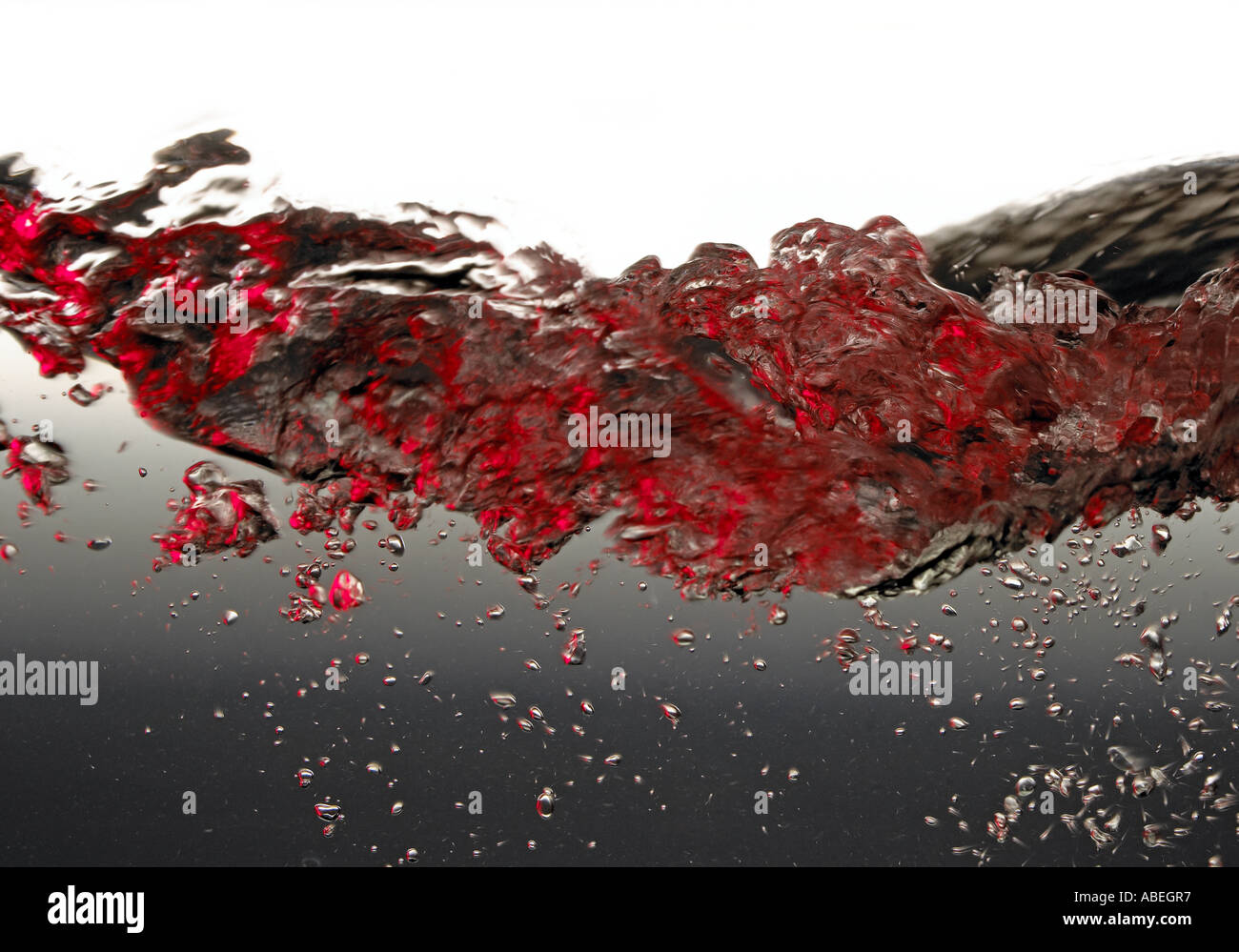 Water with red colouring and bubbles.water, bubbles, blue, green ...