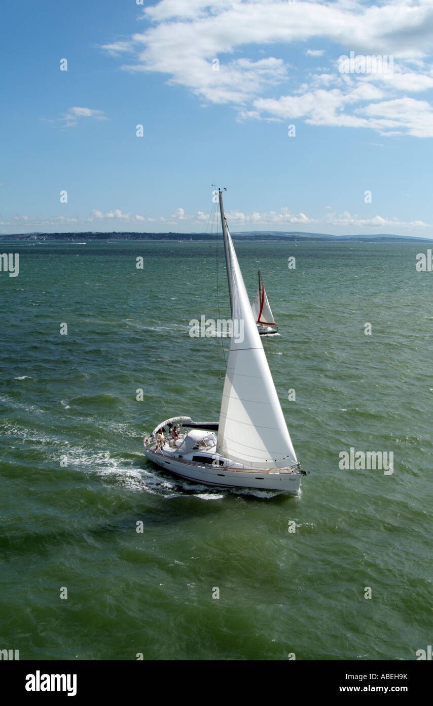 The solent sailing hi-res stock photography and images - Alamy