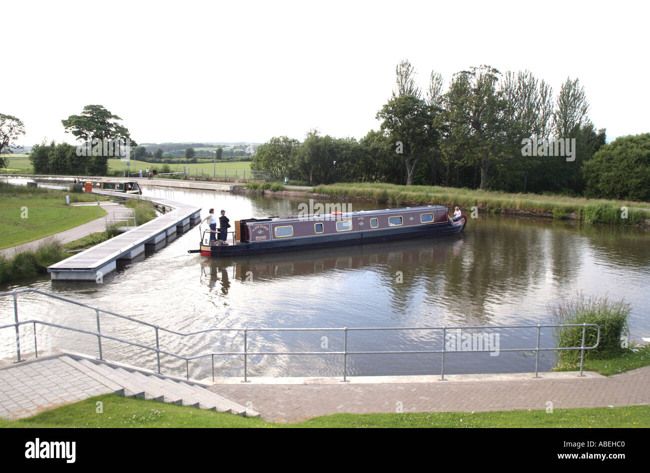 Forth and clyde canal locks hi-res stock photography and images - Alamy