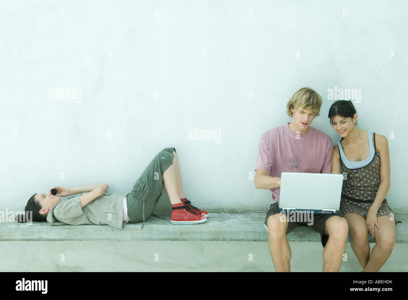 Adult group friends separate hi-res stock photography and images - Alamy