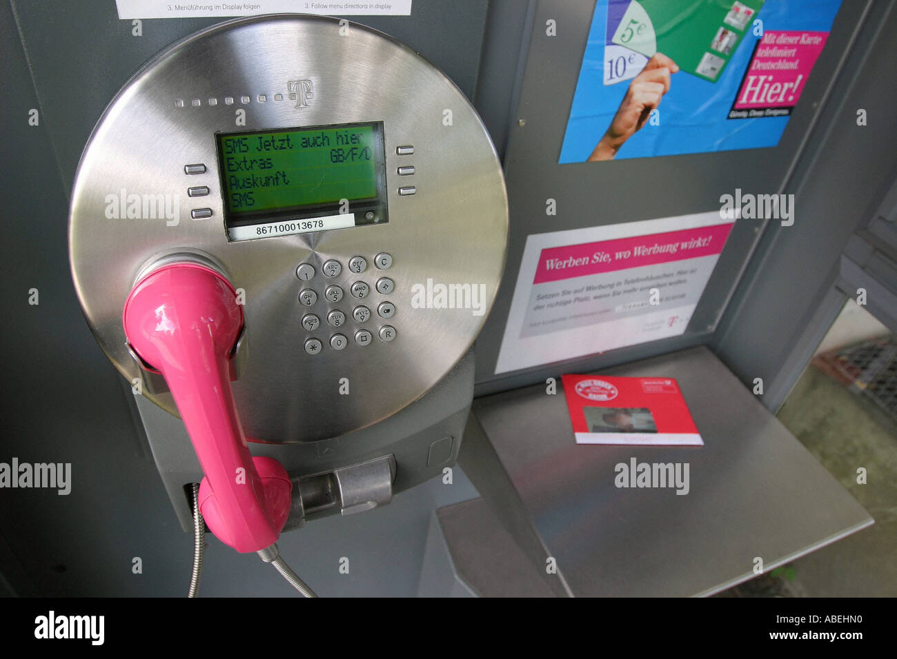 German payphone hi-res stock photography and images - Alamy