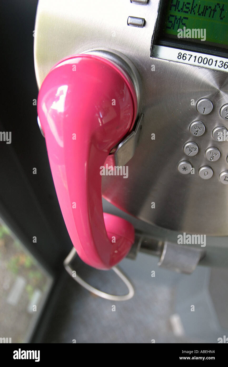 German payphone hi-res stock photography and images - Alamy