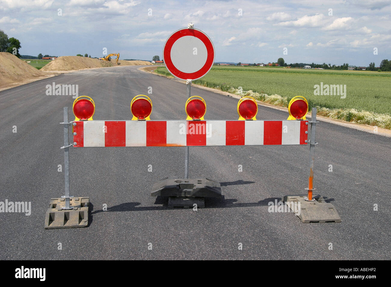 Building site of a by-pass road Stock Photo - Alamy