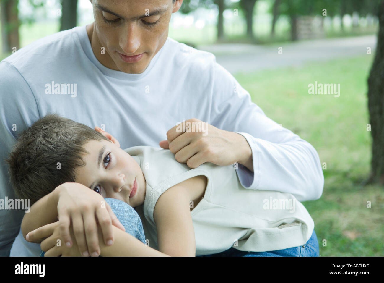 Sit on dads lap hi-res stock photography and images - Alamy