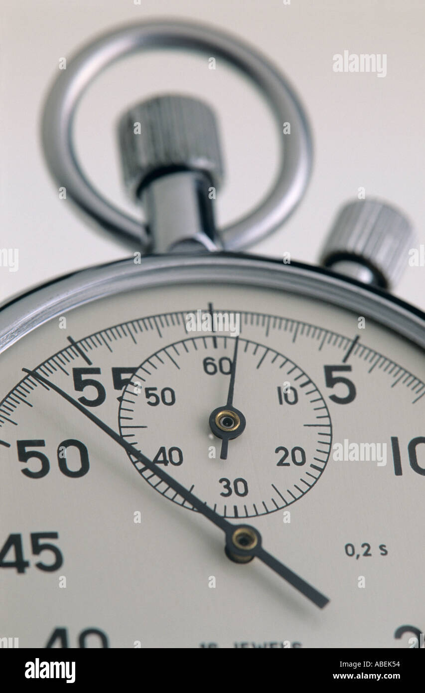 STOP WATCH Stock Photo - Alamy