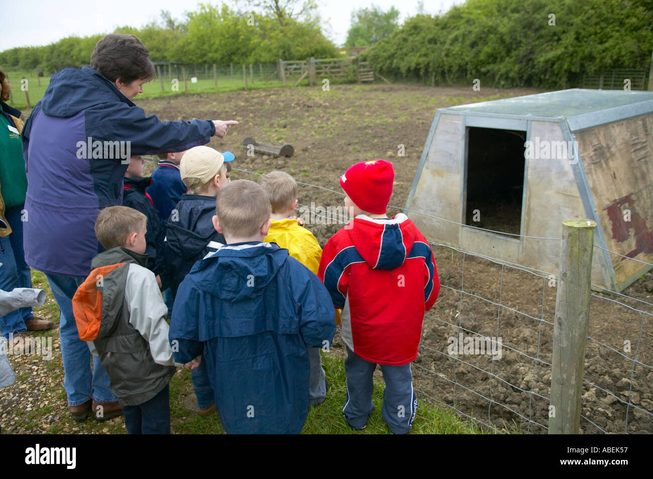 Visiting a farm hi-res stock photography and images - Alamy
