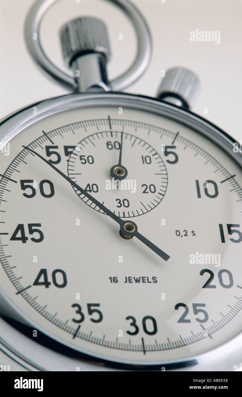 STOP WATCH Stock Photo - Alamy