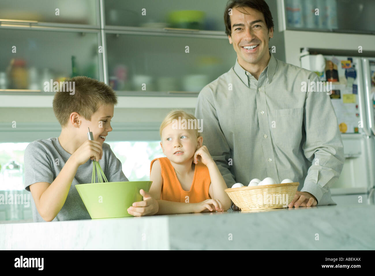 Fathers day cooking father holding hi-res stock photography and images ...