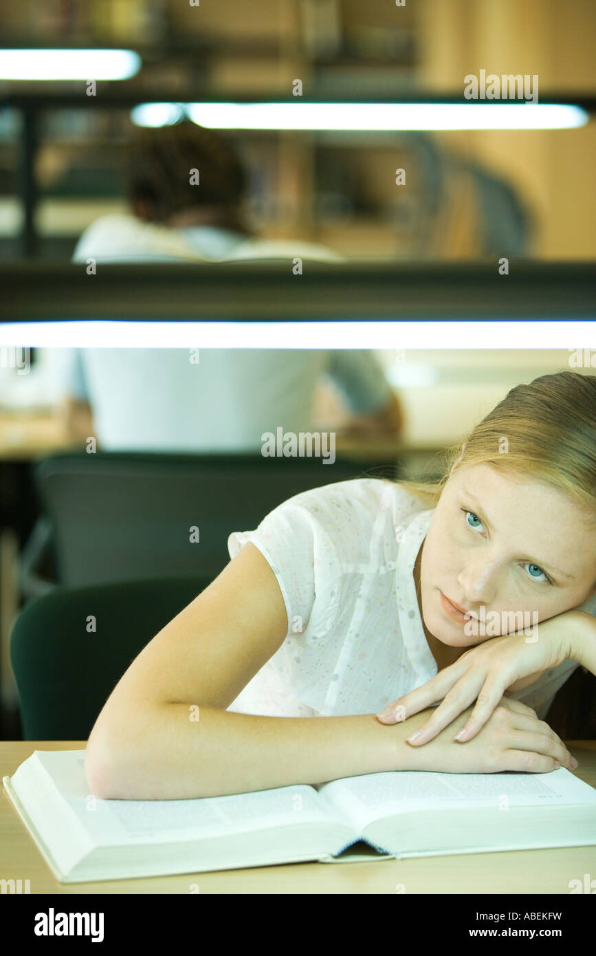 Woman slumped table hi-res stock photography and images - Alamy