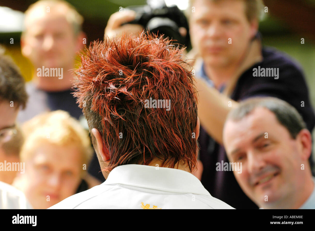 Interviewing famous sports person hi-res stock photography and images ...